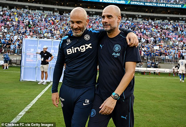 Pep Guardiola insists there have been 'no discussions' over Man City future