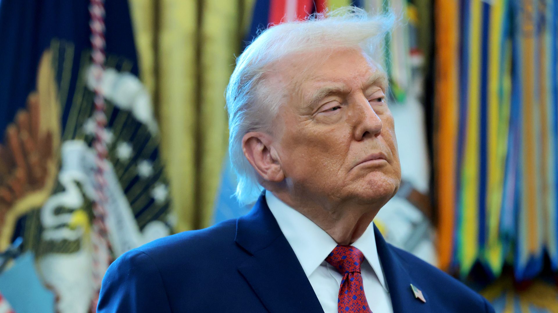 Trump insults past presidents with new plaques on Presidential Walk of Fame