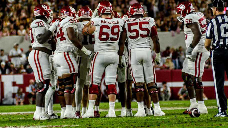 Oklahoma's offensive line delivered mixed results in 2025