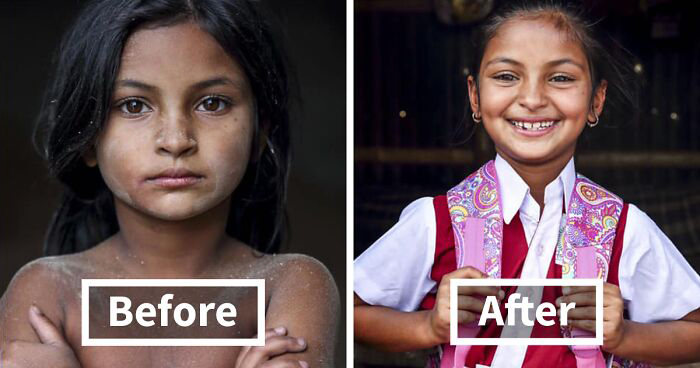 15 before and after photos showing how the lives of Bangladeshi working ...