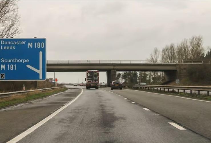M180 named one of the UK’s safest motorways ahead of Christmas travel