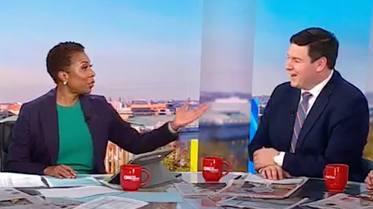 Conservative challenged by CNN host after he praises Trump's 'Hunger Games'