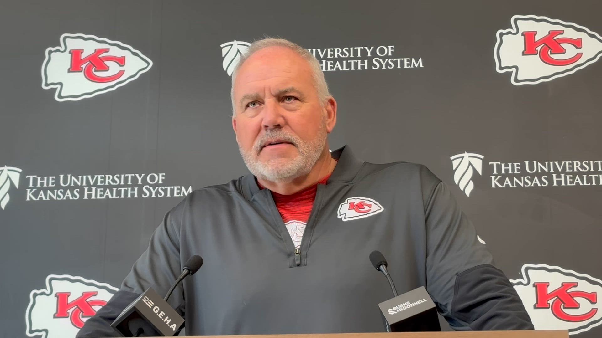 Kansas City Chiefs special teams coach Dave Toub on the remaining games