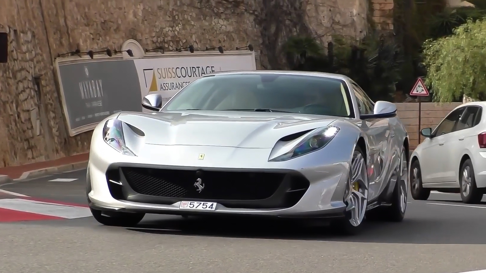 Monaco streets light up with $1 million Ferrari