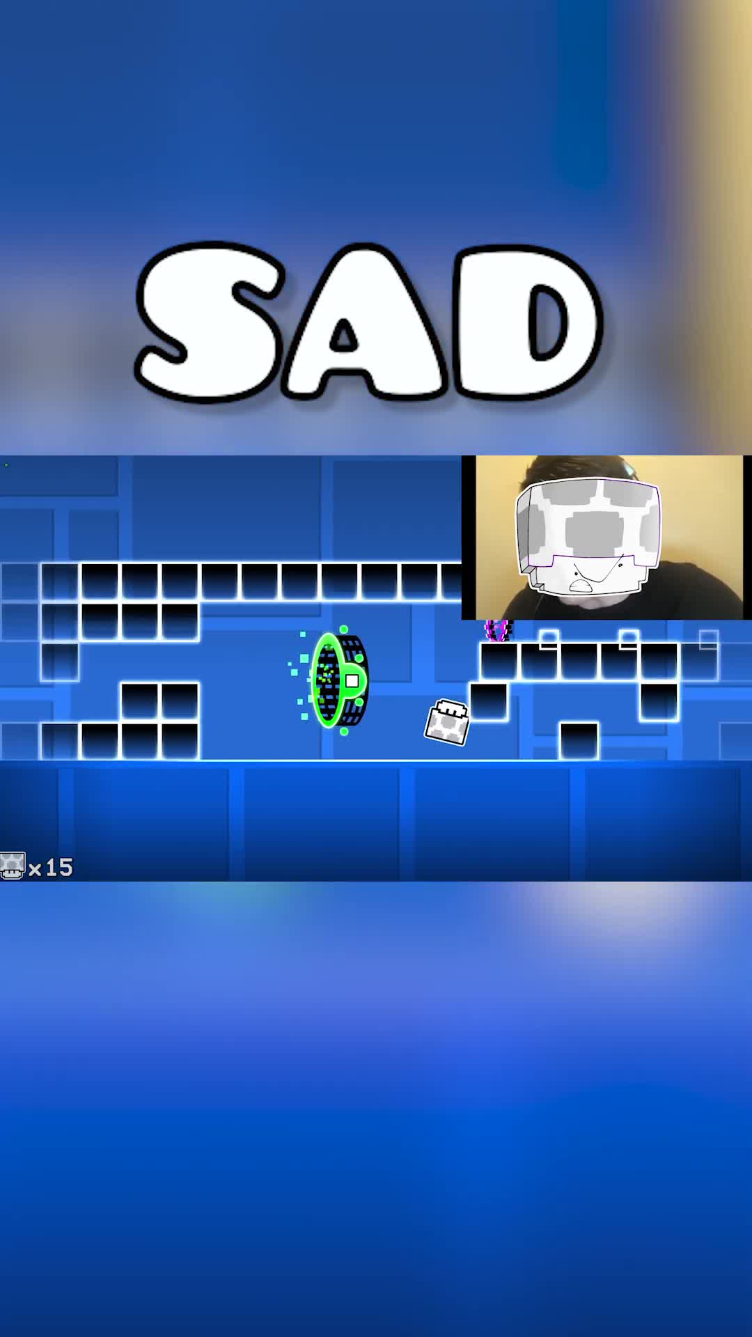 Speed run in Geometry Dash #shorts