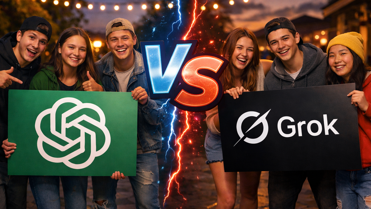 ChatGPT vs. Elon Musk's Grok — which AI has the 'rizz' to explain Gen ...