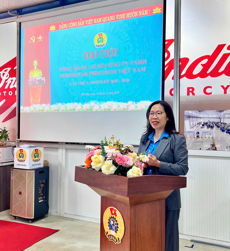 Công đoàn Công ty TNHH Northstar Precision Việt Nam vun đắp quan hệ lao ...