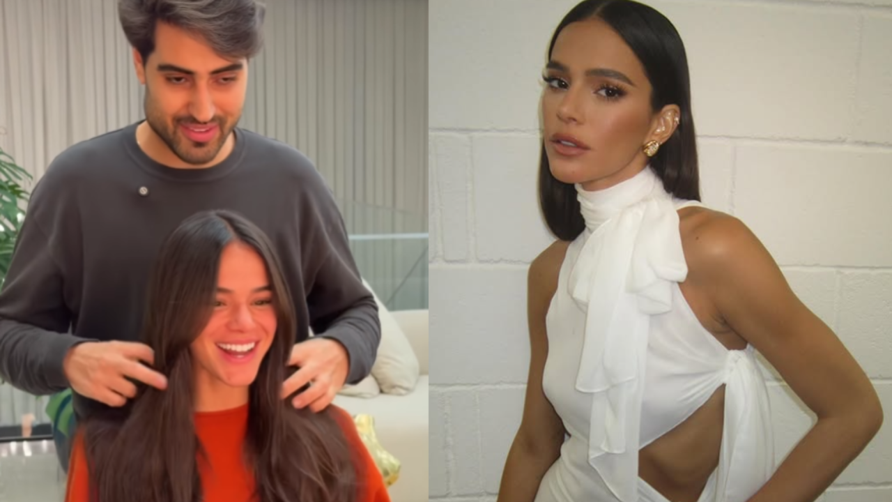 Bruna Marquezine muda o visual e exibe megahair natural
