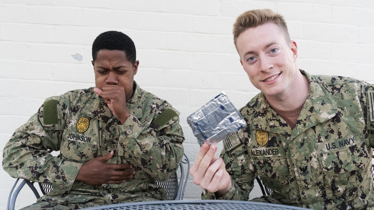 American military tries Russian emergency ration