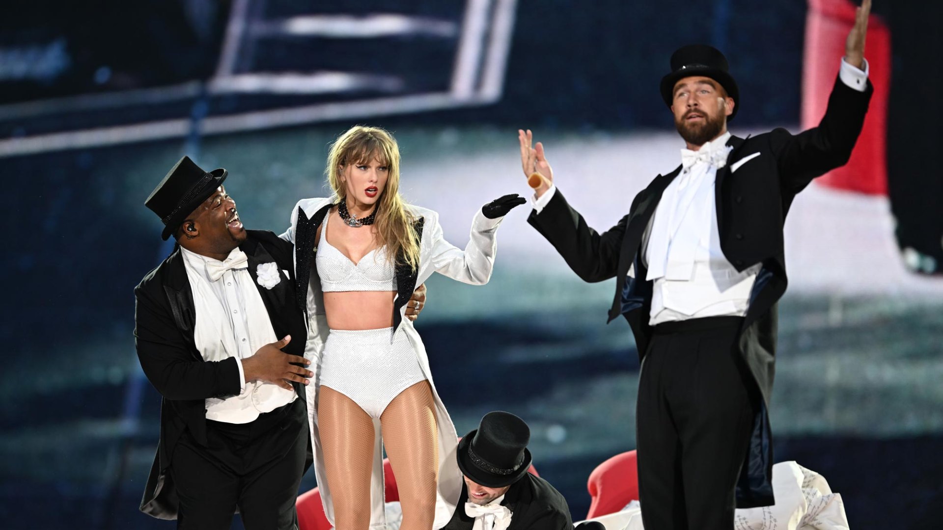 Taylor Swift details Travis Kelce's 'most charming' cameo on 'Eras Tour'