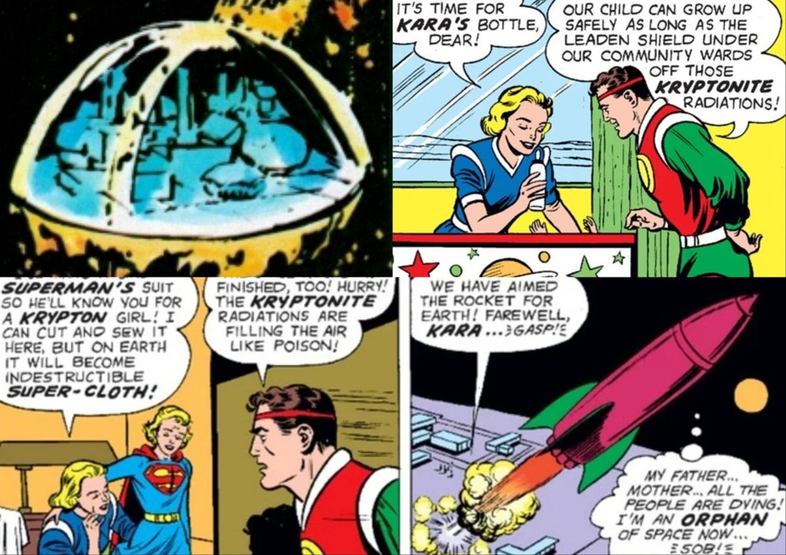 The DC Comics history of Supergirl's home, Argo City
