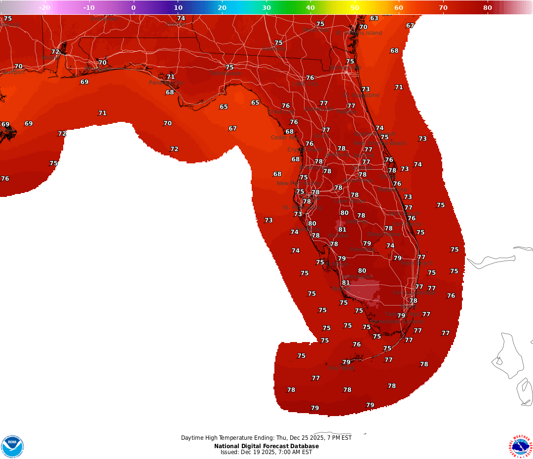 Will Florida cold front last till Christmas? Will it snow? See forecasts
