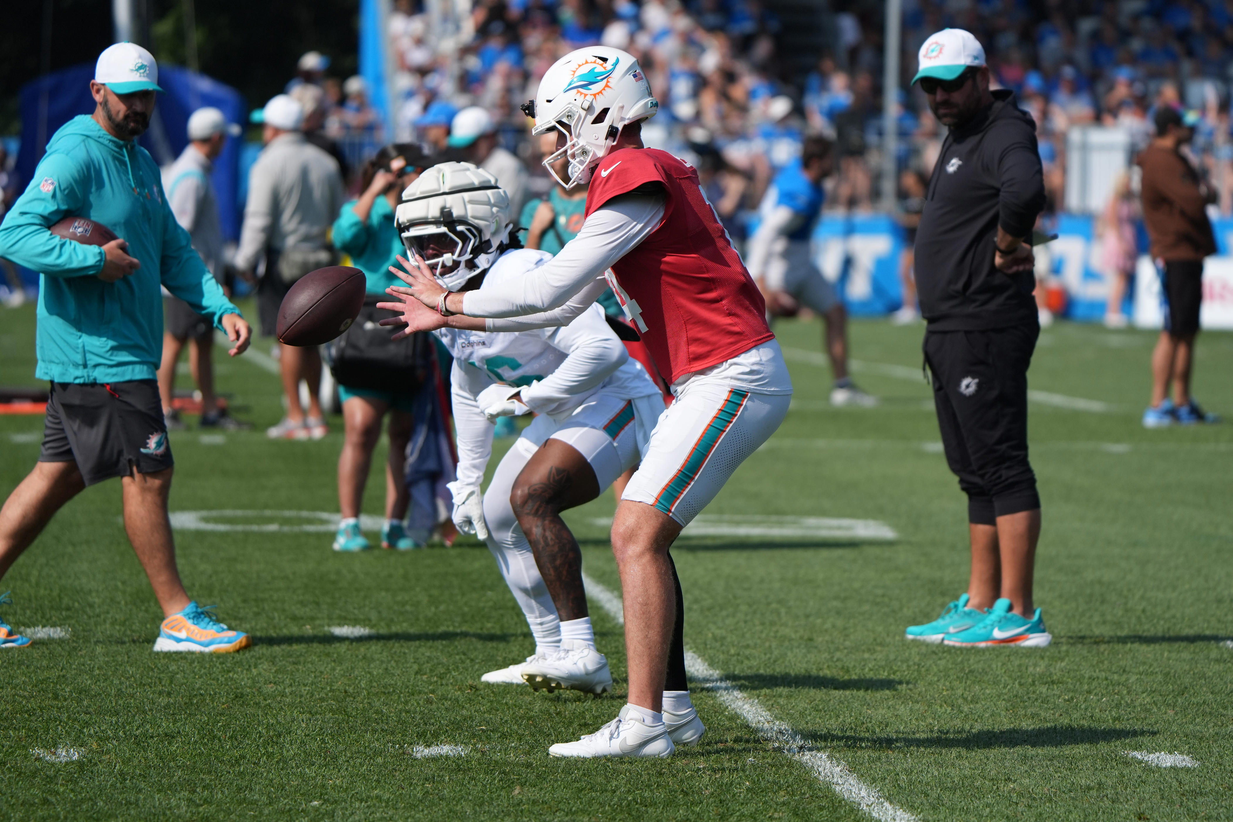 Mike McDaniel says practices this week have validated Dolphins QB move