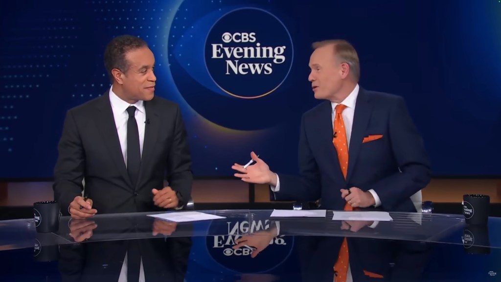 'CBS Evening News' John Dickerson chokes up in farewell to co-anchor ...