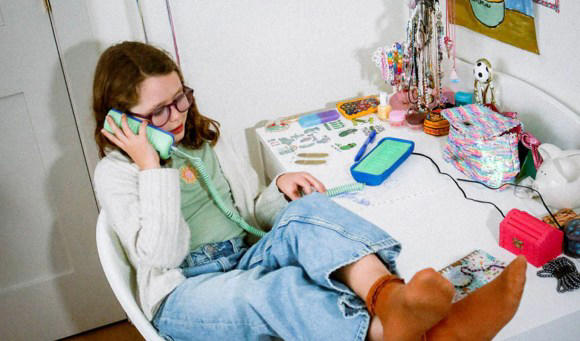 The tin can landline unlocked my kid's conversation skills