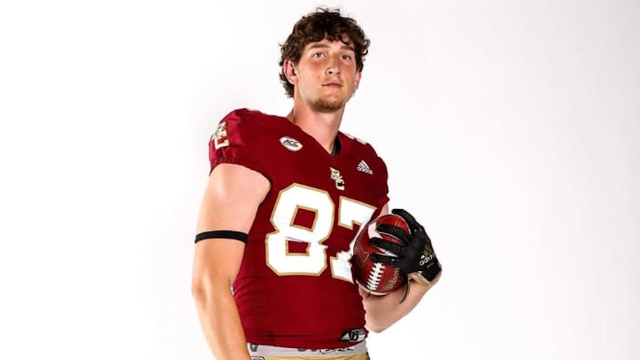 Former Boston College football player, four star TE entering transfer ...