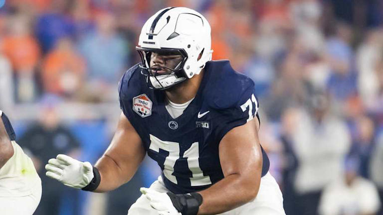Olaivavega Ioane 2025 NFL draft prospect profile, grades, rank ...