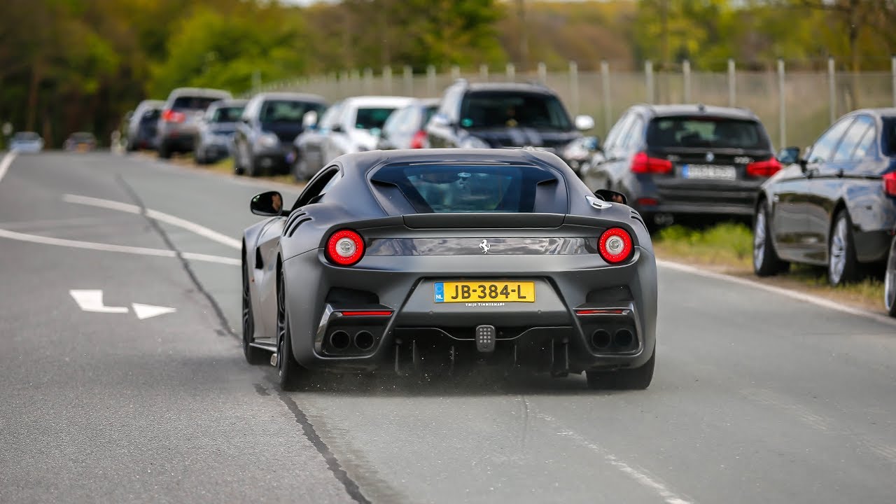 Ferrari F12 exhaust sounds