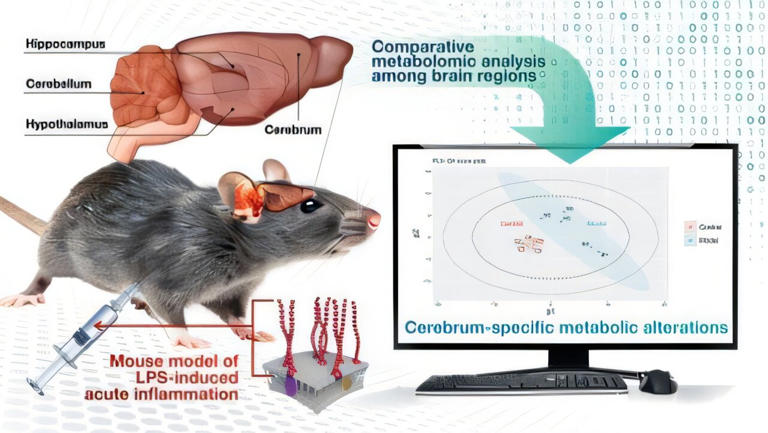 Inflammation-induced metabolic shifts linked to brain disorders