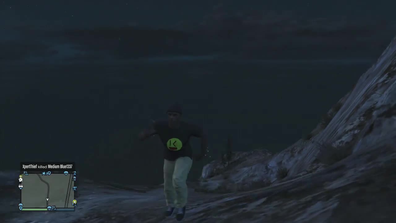 GTA 5 online - King of the hill on Mount Chiliad! (GTA V online - Funny ...
