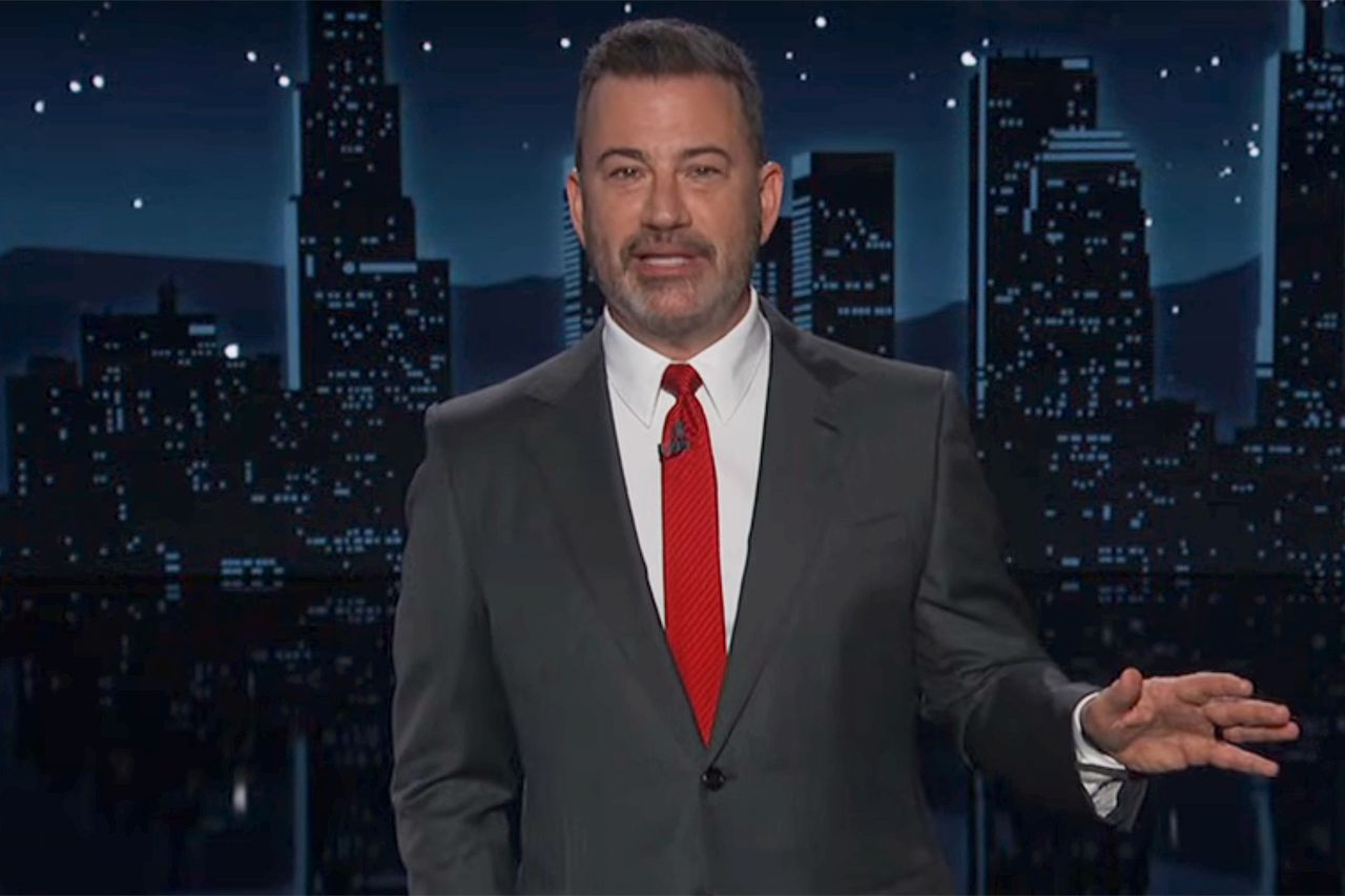 Jimmy Kimmel cries during final show of 2025, says viewers 'literally ...