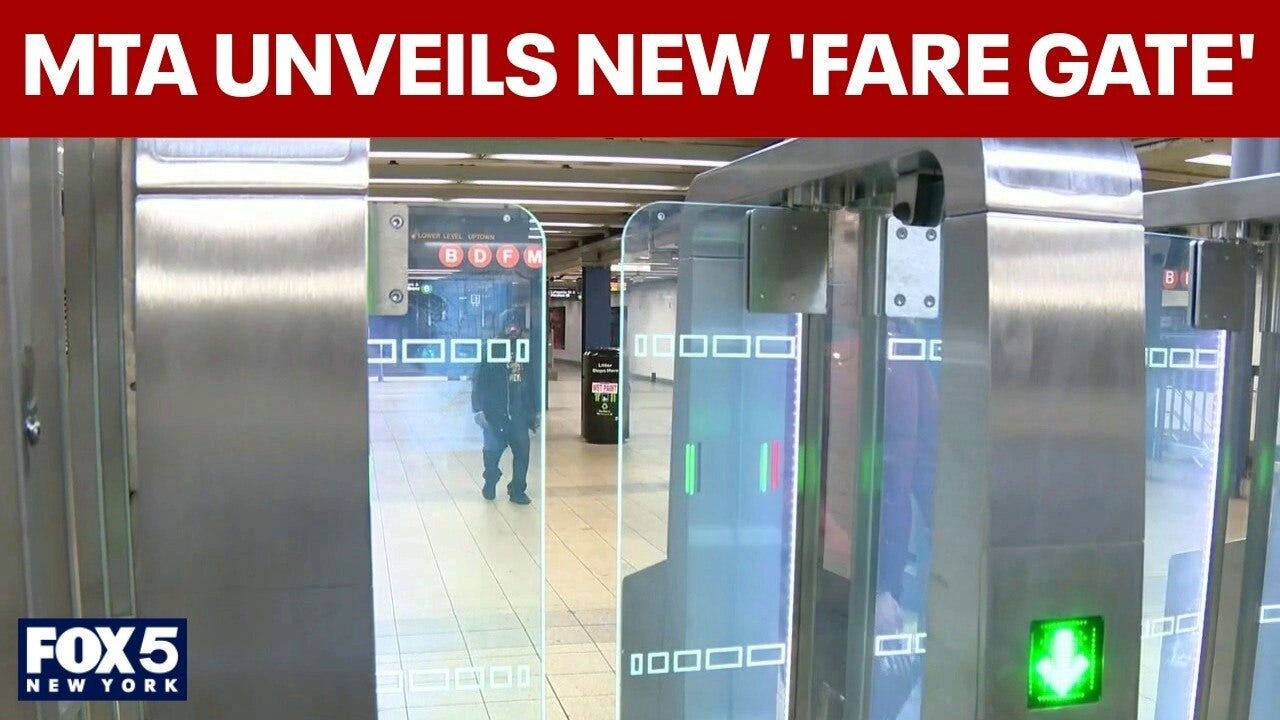 MTA unveils new fare gate for select subway stations