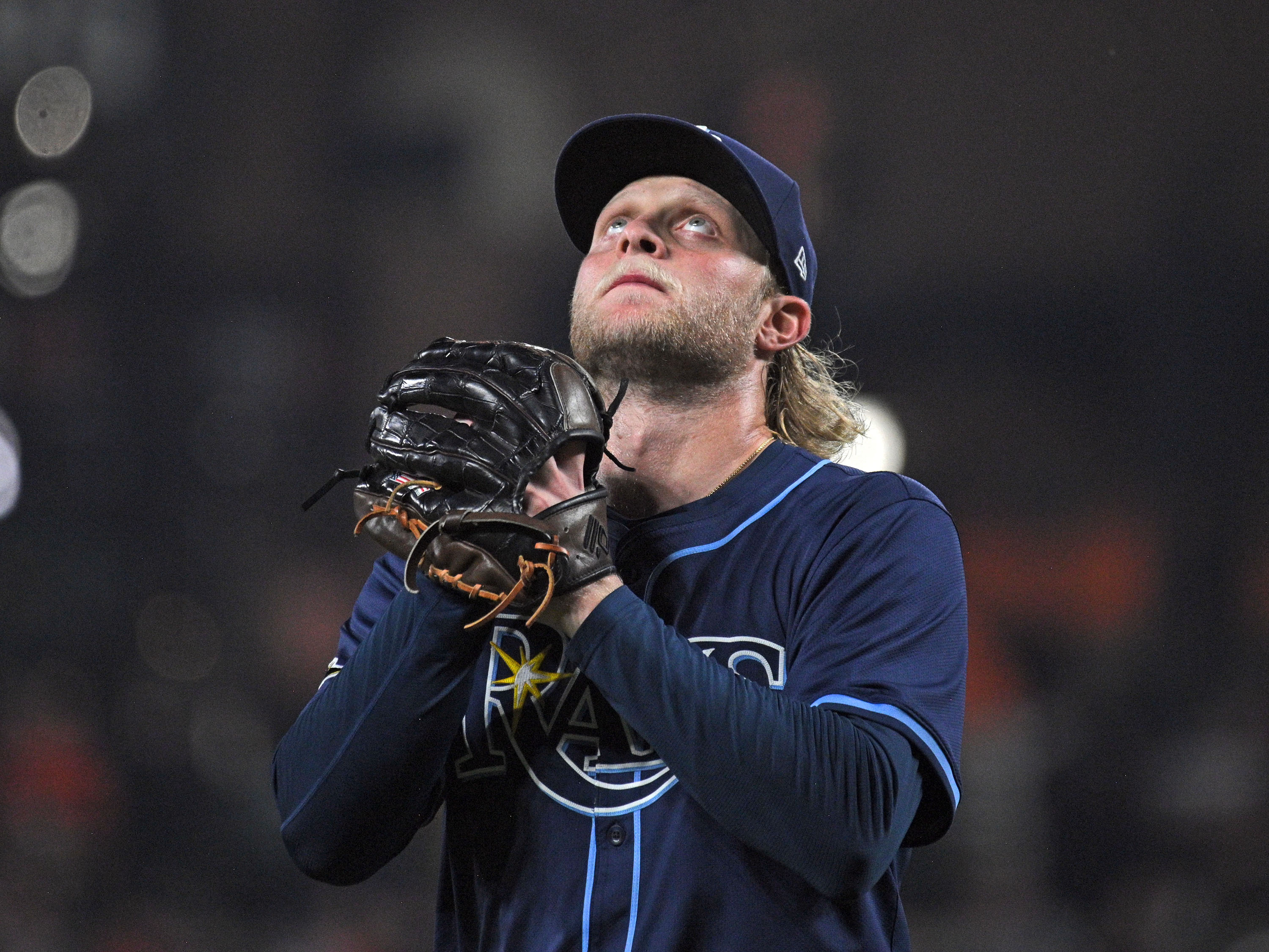 Orioles trade for starting pitcher Shane Baz, sending 4 prospects to Rays