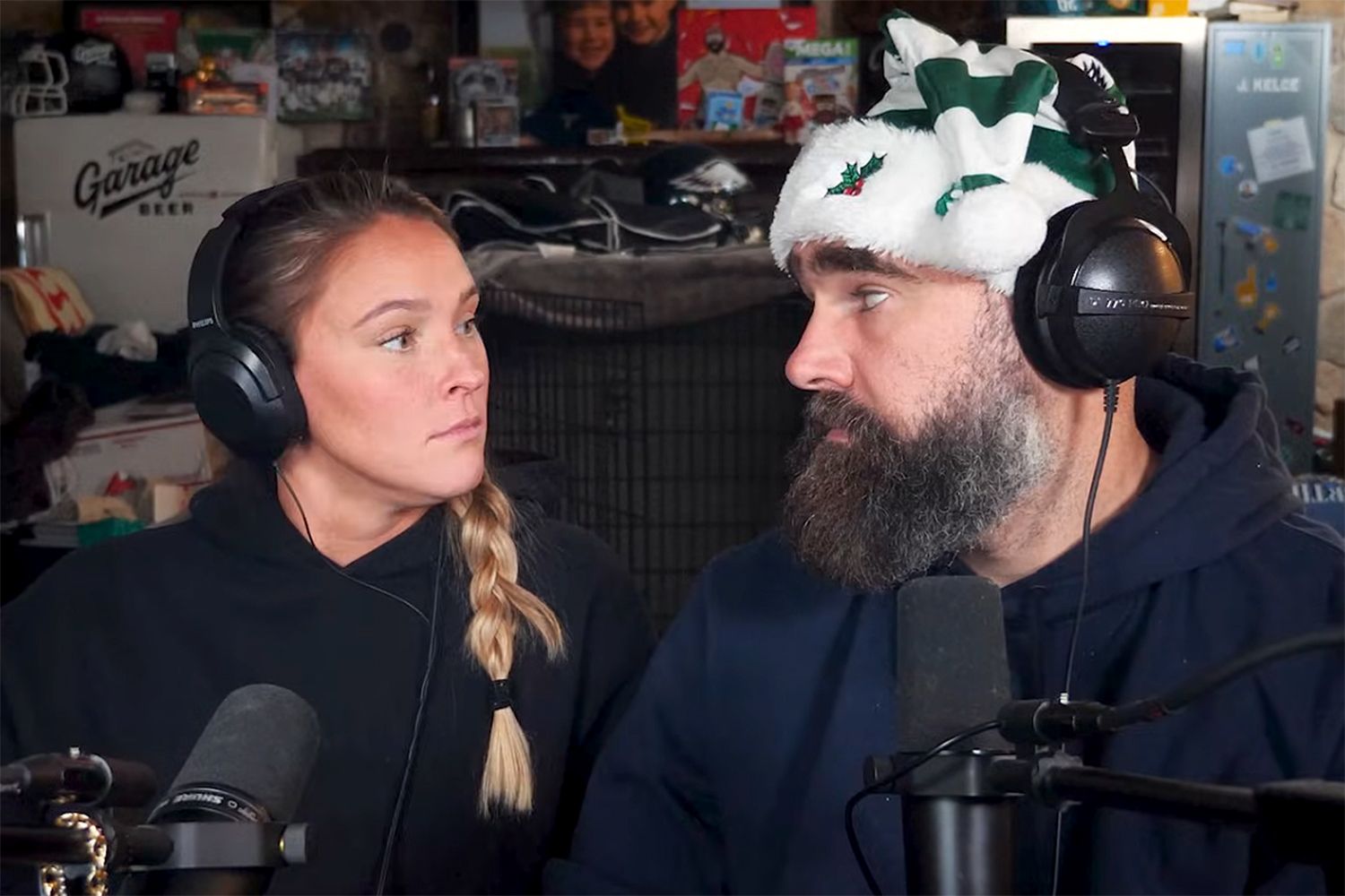 Jason Kelce tells wife Kylie that he has 'for sure' wished for his ...