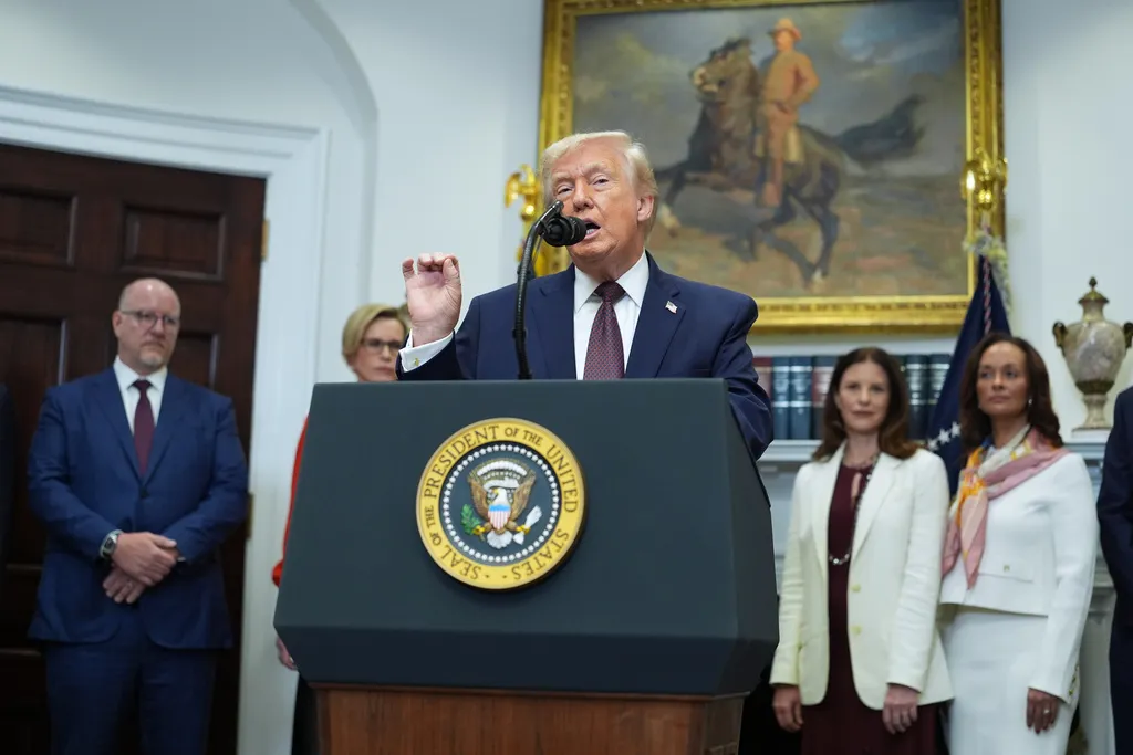 Trump has light-bulb moment as he announces on the fly he will pressure ...