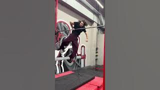 Combination of acrobatic moves on horizontal bar