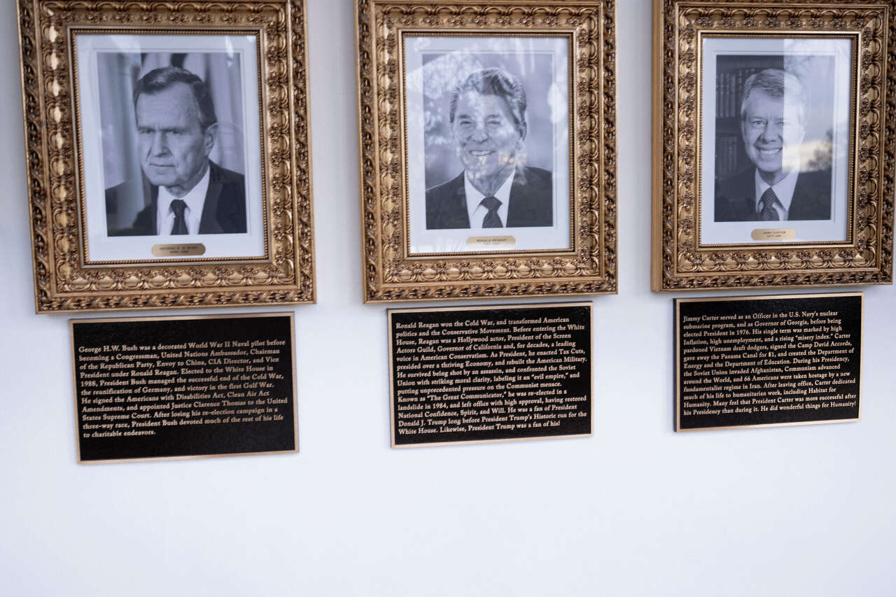 Trump put up new White House 'Walk of Fame' plaques. What they say ...