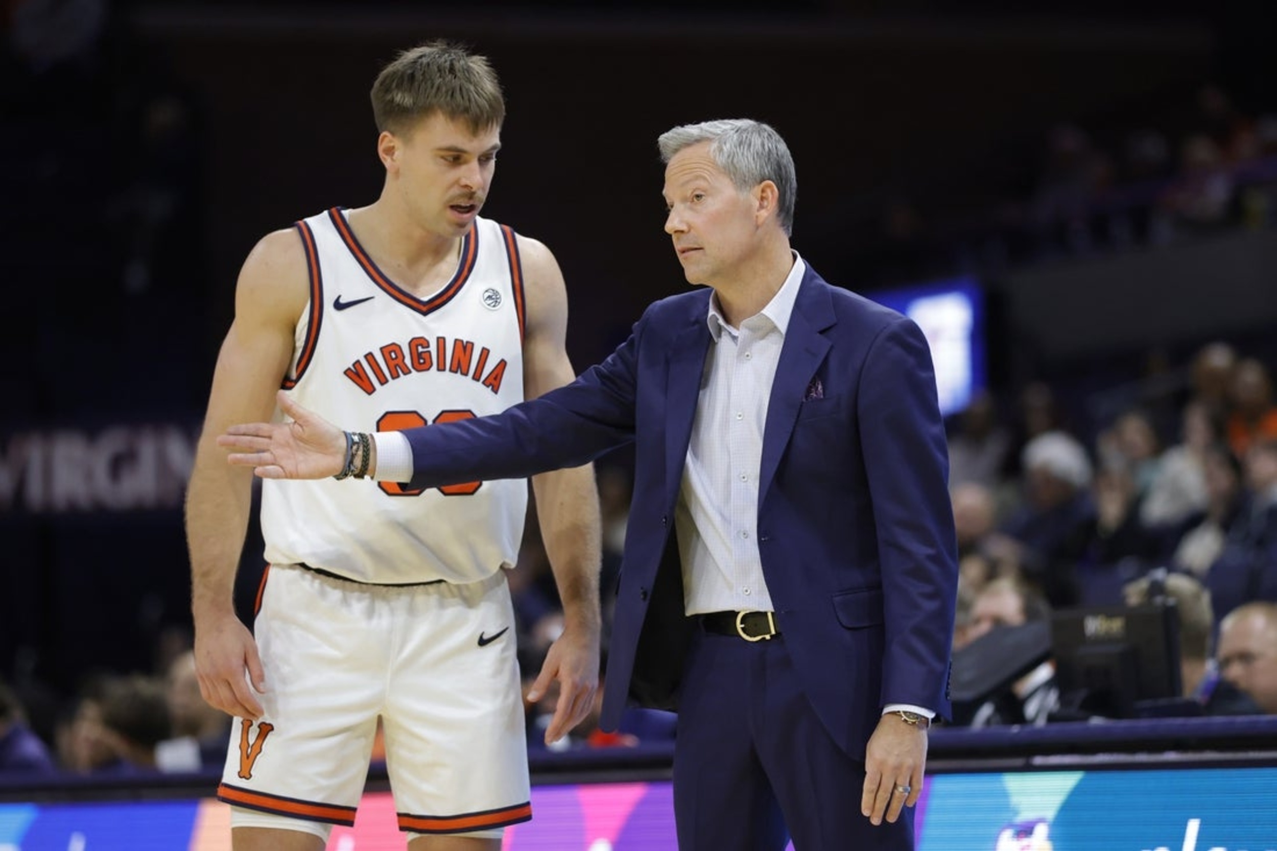 Dallin Hall's second-half surge helps No. 23 Virginia past Maryland