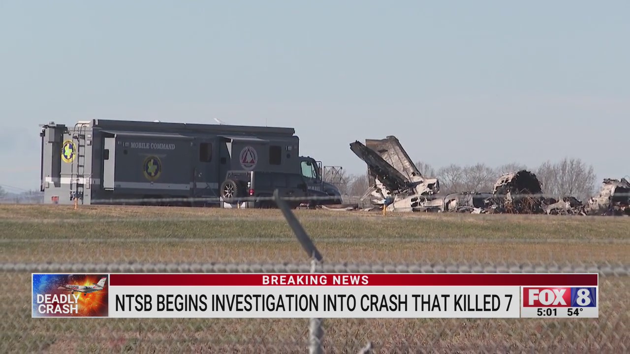 NTSB begins investigation into Statesville plane crash that killed 7