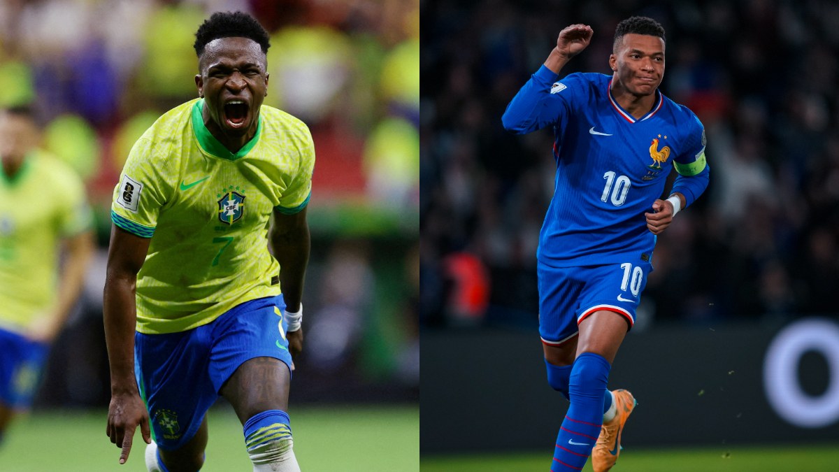 ¡Vinícius vs Mbappé! Brasil anuncia partido amistoso contra Francia y ...