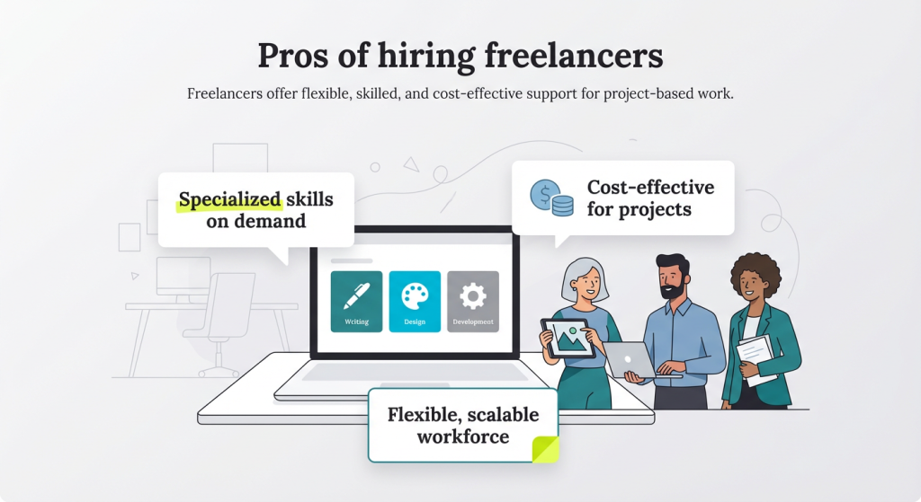 Why companies are choosing freelancers over full-time employees