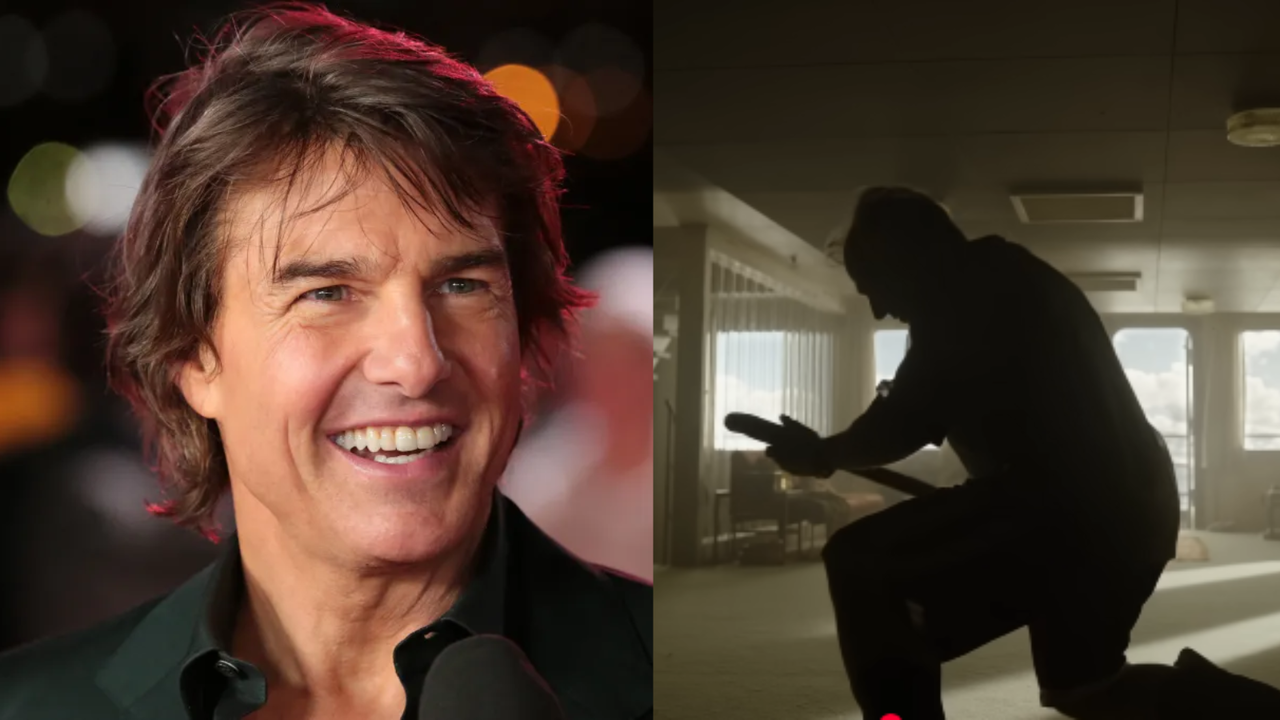 Tom Cruise excites fans with unique dance while holding a shovel in ...