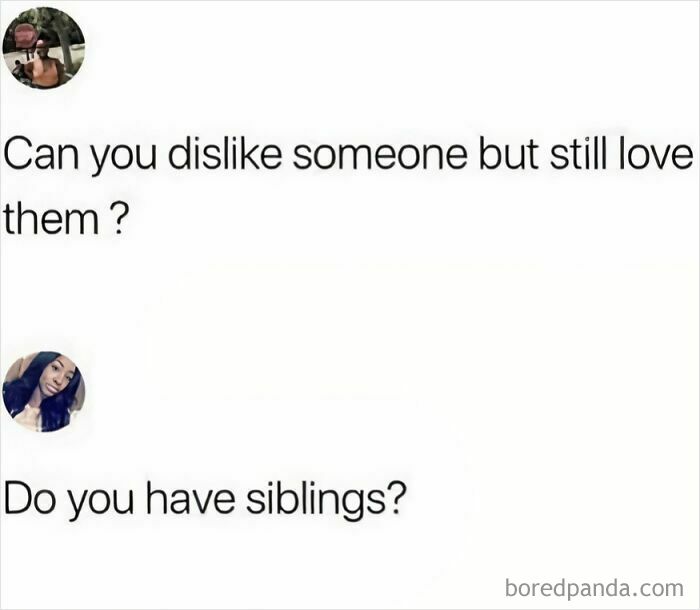 43 funny memes that don’t need context if you have siblings
