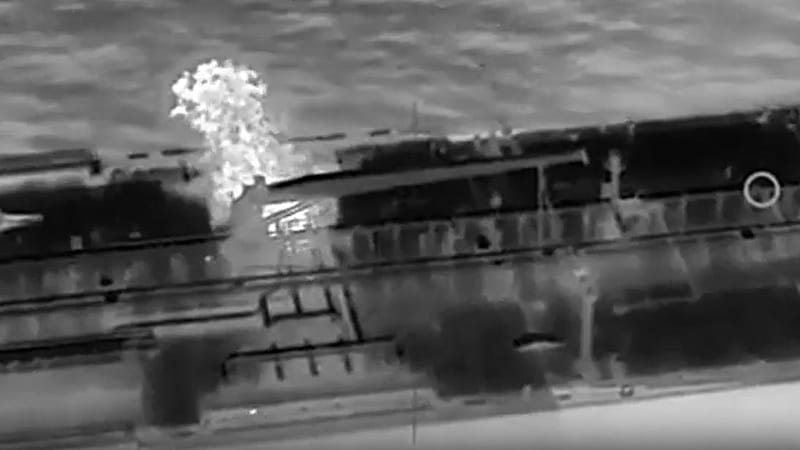 Ukraine strikes Russian shadow fleet tanker in Mediterranean