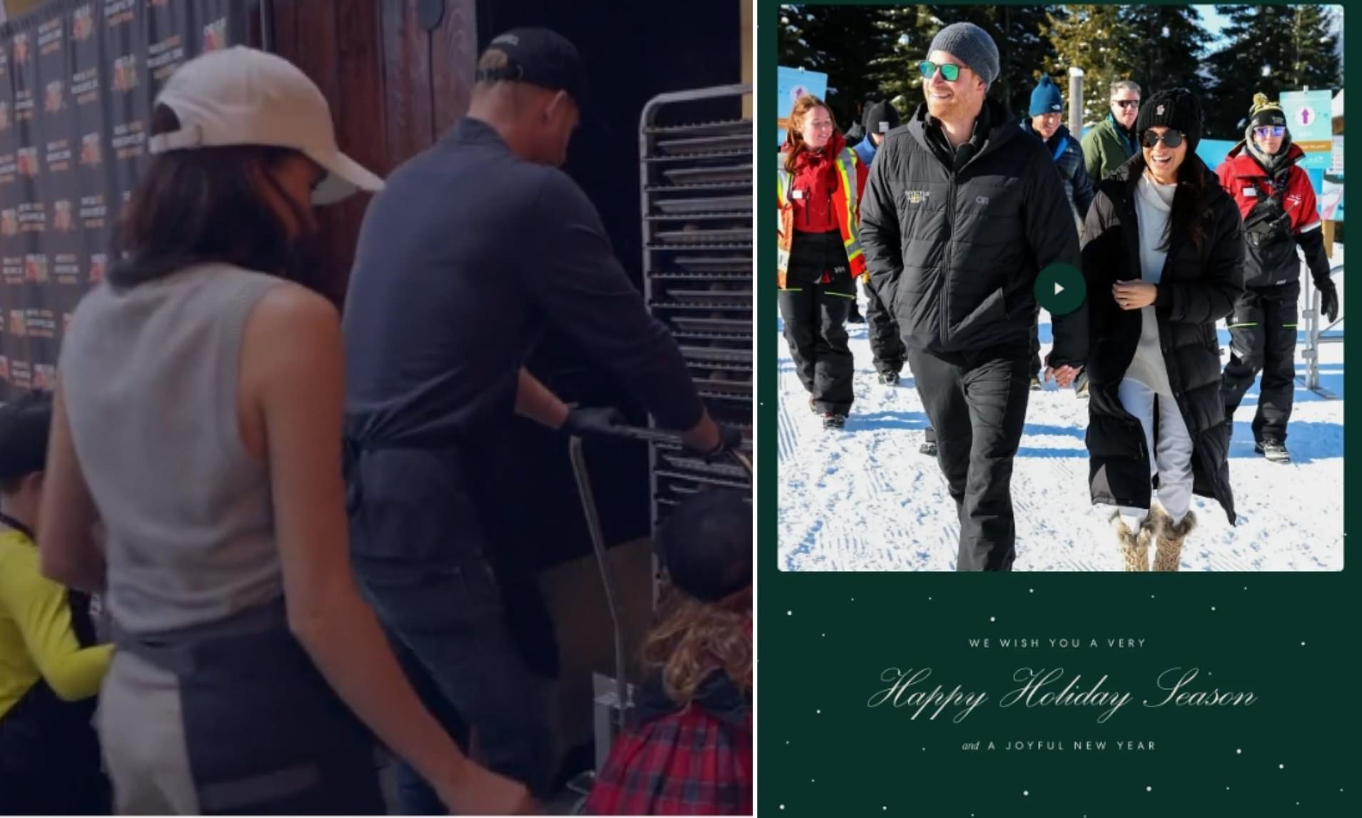 Harry and Meghan release 'Happy holidays' video featuring Archie and ...