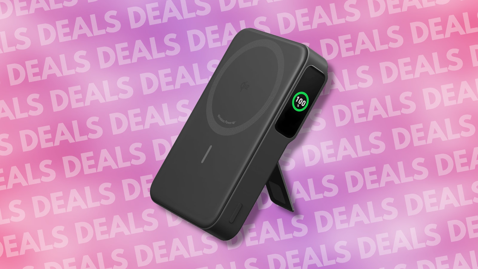 Save 34% on Anker’s magnetic wireless power bank with kickstand