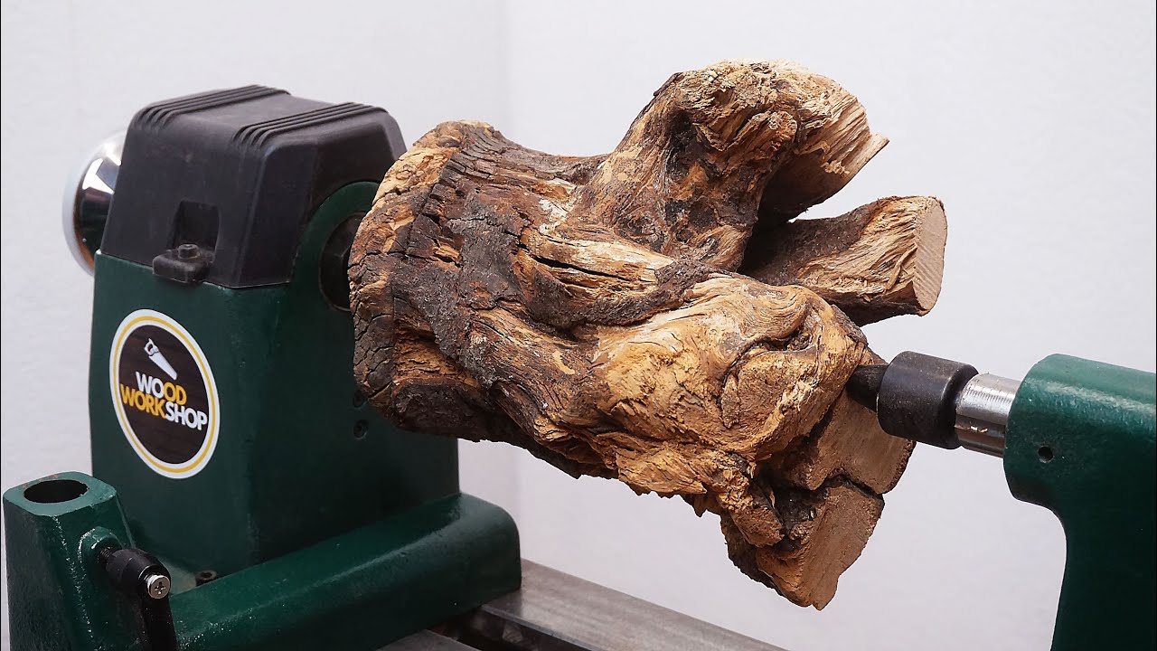 How to transform a gnarled plum root into a masterpiece