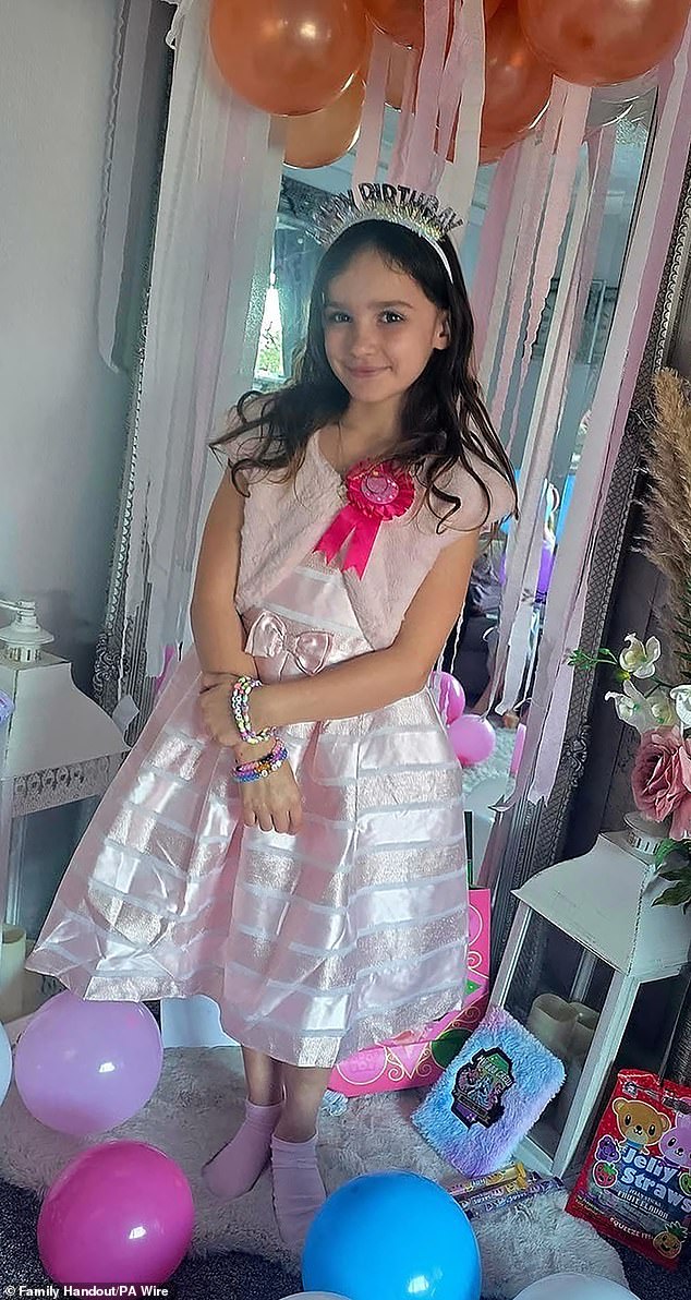 Family of stab victim Aria Thorpe, nine, say she was 'the most ...