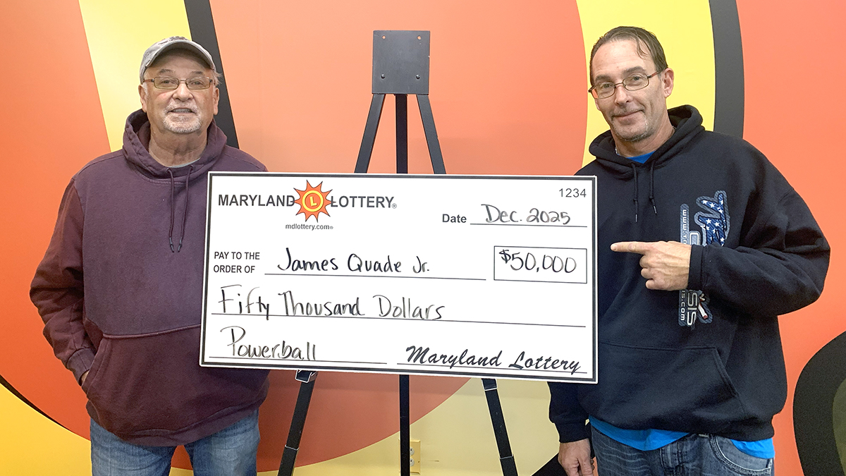 Chaptico resident claims $50,000 Powerball prize