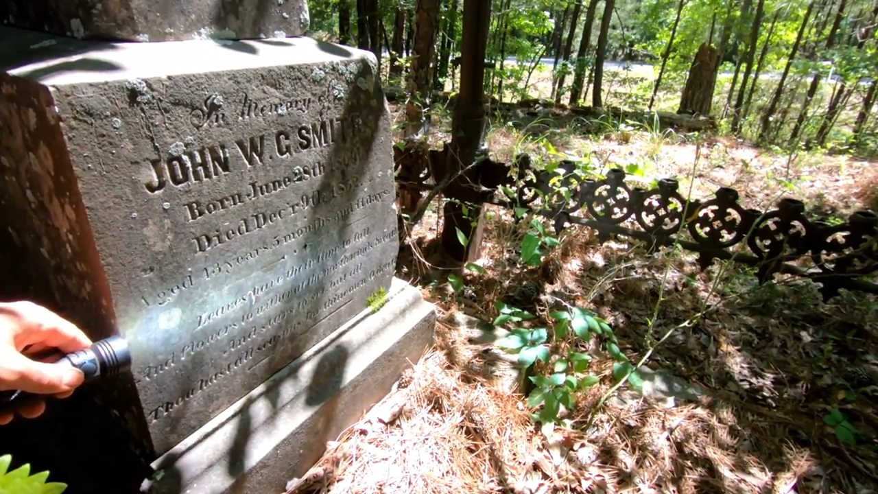 A 176-year-old cemetery shows two very different histories