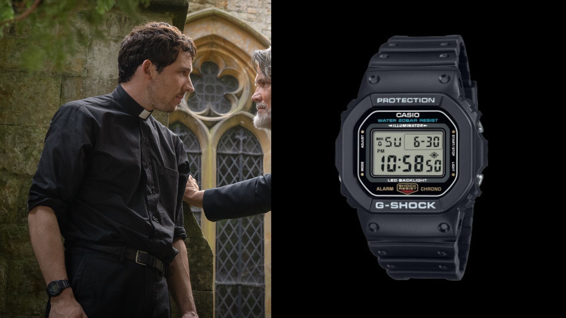 The deep meaning behind Josh O’Connor’s watch in Wake Up Dead Man