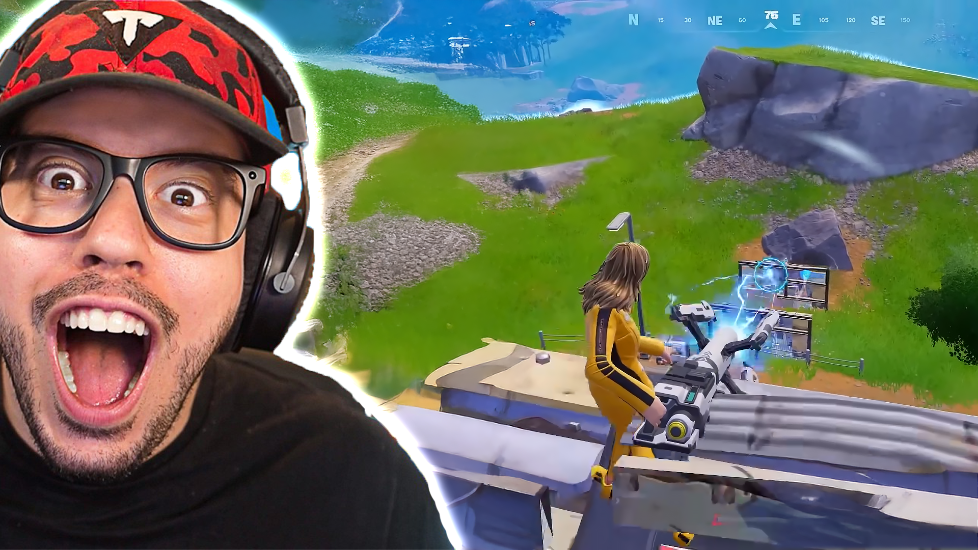 Playing Fortnite chapter 7 early!