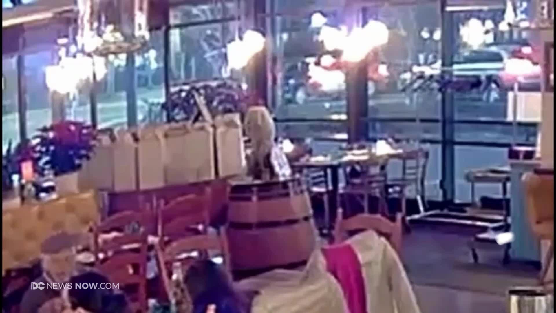 Video shows moments an SUV runs over two people in Arlington