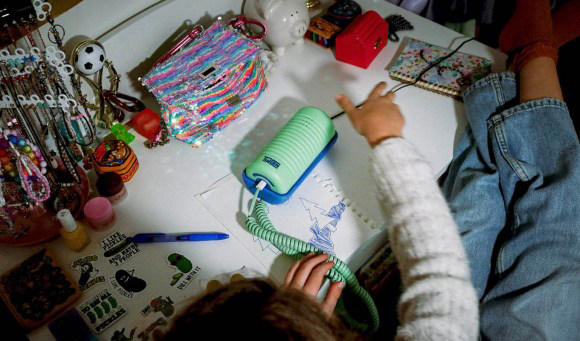 The tin can landline unlocked my kid's conversation skills