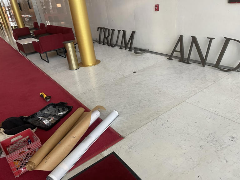 Kennedy Center adds Trump’s name to building, despite legal concerns