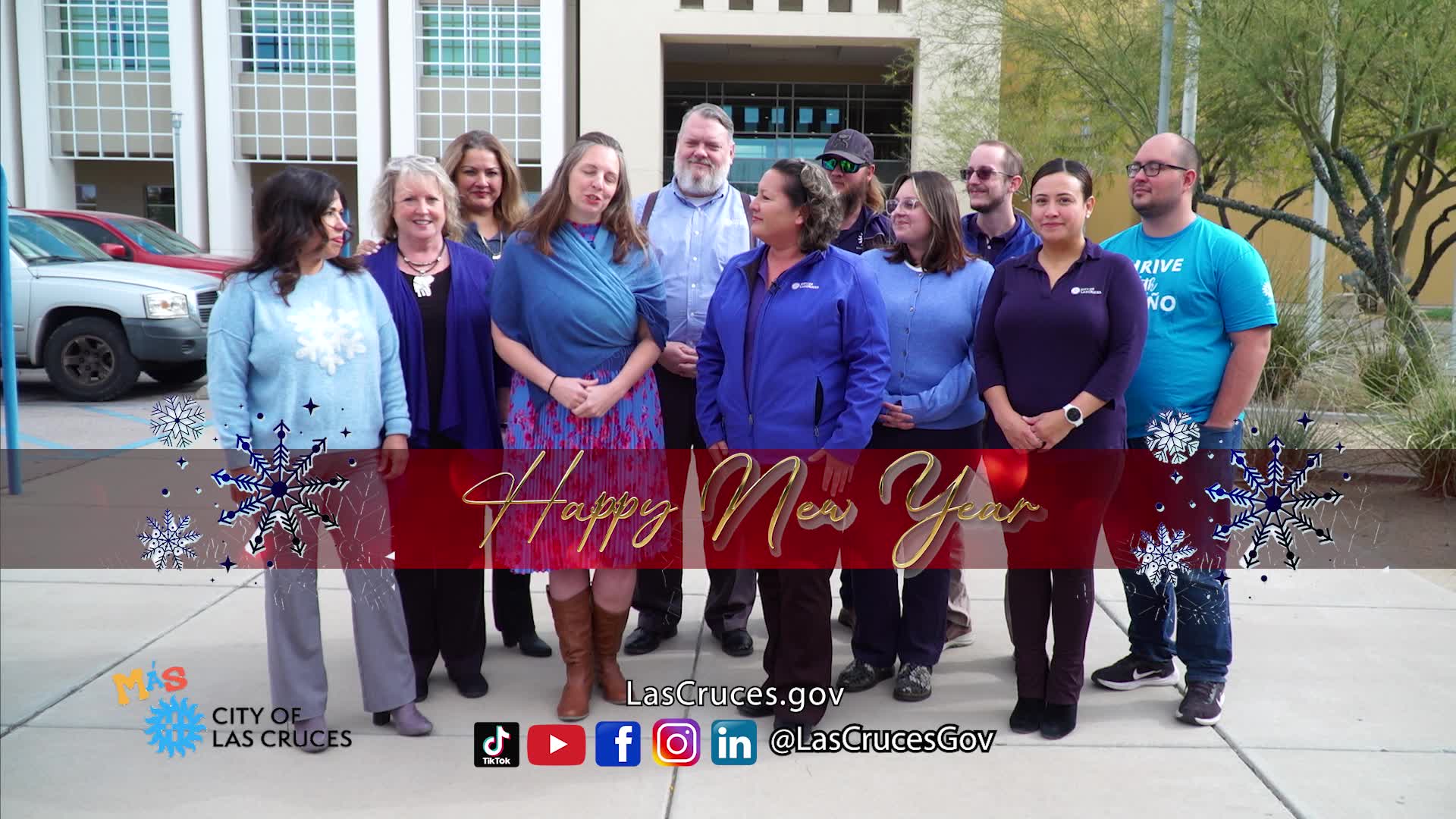 Mas Las Cruces Communications holiday greeting